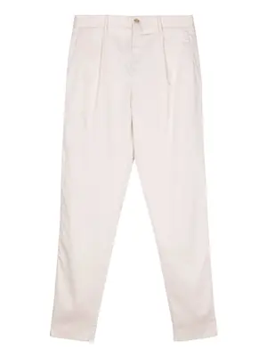 Canali Slim-fit Chino Trousers - Neutrals
