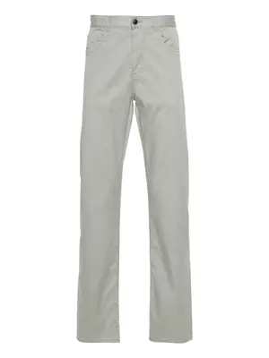 Canali Relaxed-fit Chinos - Green