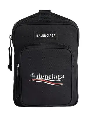 Balenciaga Explorer Crossbody Messenger Bag - Black