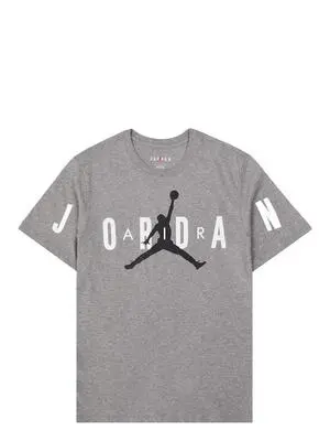 JORDAN Air Stretch Short Sleeve Crew T-shirt - Grey