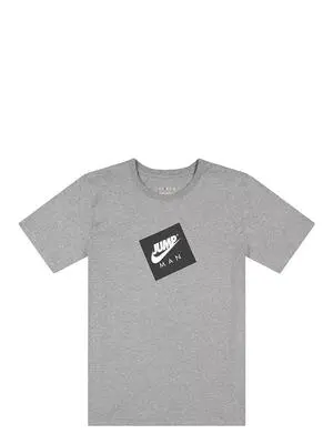 JORDAN Jumpman Box T-shirt - Grey/black