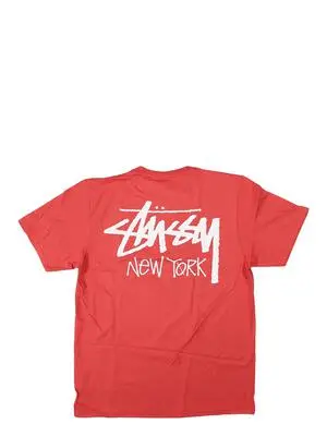 StÜssy Stock New York Tee Shirt - Pepper