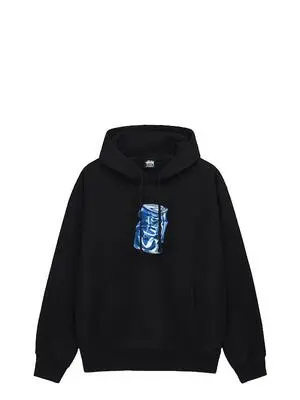 StÜssy Soda Can Hooded Sweatshirt - Black