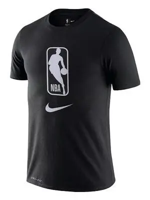 Nike Nba Logo Drifit T-shirt - Black