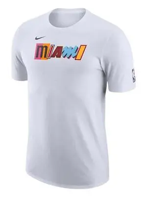 Nike Nba Miami Heat Graphic T-shirt - White