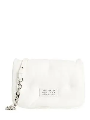 MAISON MARGIELA Cross-body Bag With Chain Strap - White