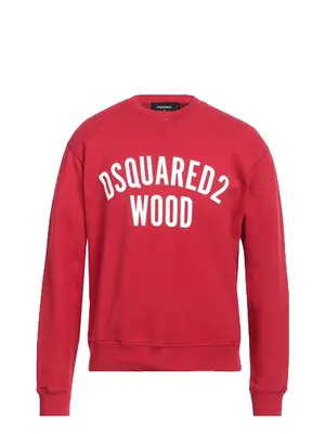 Dsquared2 Cotton Fleece Sweatshirt - Red