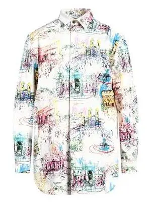 Valentino Garavani Shirt Size Cotton - White