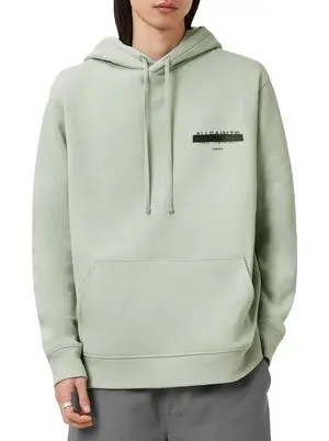 ALLSAINTS AllSaints Relaxed Fit Hoodie Mineral Green