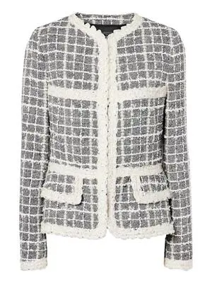 GIAMBATTISTA VALLI Wool-Blend Bouclé Jacket