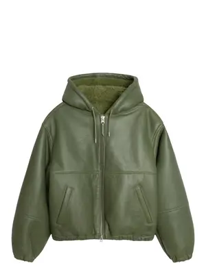 StÜssy Shearling Work Jacket - Green