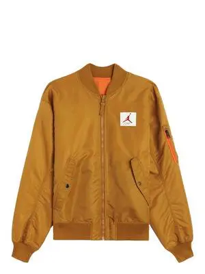 JORDAN Flight Ma1 Reversible Bomber Jacket - Brown/mango