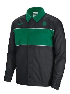 Nike Nba Boston Celtics Courtside Jacket - Black/green