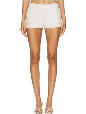 LOVERS AND FRIENDS Brixton Linen Shorts - Neutral
