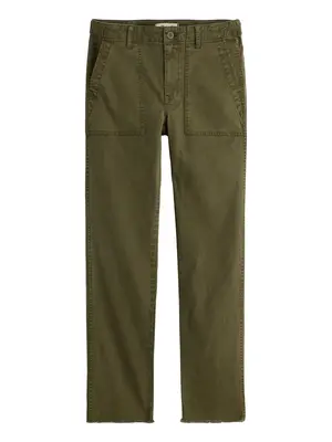 Madewell Slim Straight Utility Pant - Faded Ivy