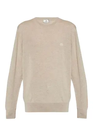Etro Wool Jacquard Sweater - Neutrals