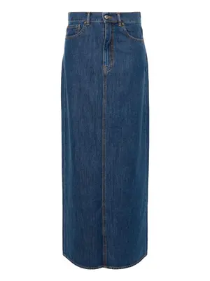 P.a.r.o.s.h Denim Skirt - Blue