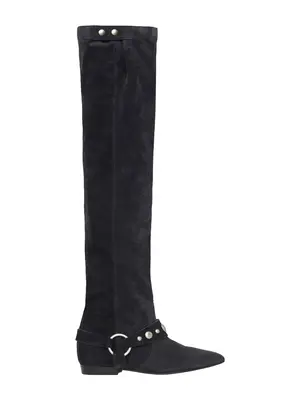 Isabel Marant Selize Thigh-high Boots - Black