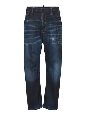 Dsquared2 Mid-rise Straight-leg Jeans - Blue