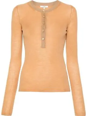 Chloé Long-sleeve Wool Jumper - Neutrals