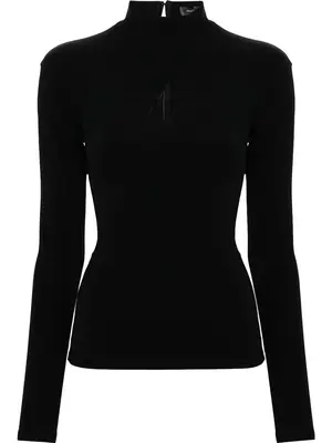 MUGLER Star Top - Black