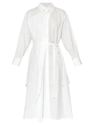 YOHJI YAMAMOTO Yohji Yamamoto Cross-Over Dress