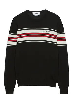MSGM MSGM Chest Stripe Jumper