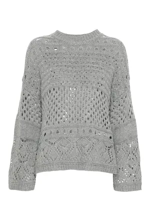 TWINSET Sequin Jumper - Grey