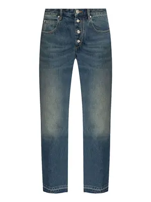 Isabel Marant Jemina Straight-leg Jeans - Blue