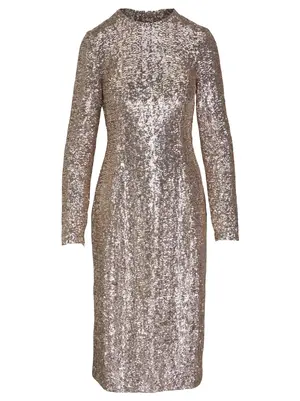 MICHAEL KORS Michael Kors Sequinned Midi Dress