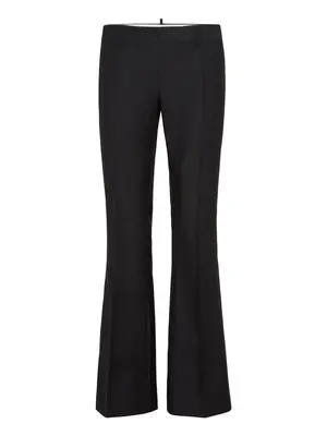 Dsquared2 Flared Tailored Trousers - Black