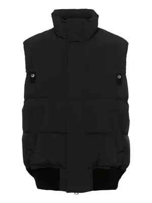 Sacai Quilted Gilet - Black