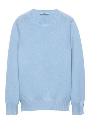 PRADA Prada Wool And Cashmere Crew-Neck Sweater