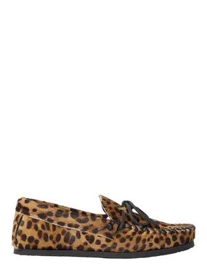 Isabel Marant Fitza Leopard-print Calf Hair Loafers - Animal Print