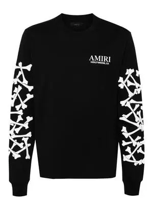 Amiri Bones Stacked T-shirt - Black