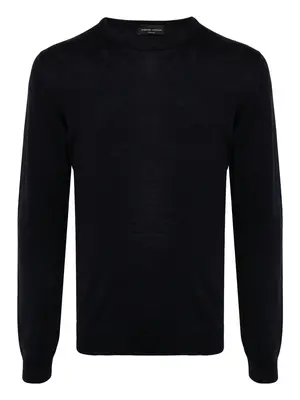 ROBERTO COLLINA Wool Sweater - Blue