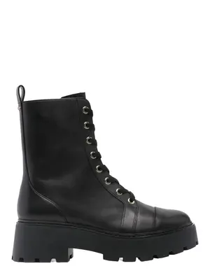 Michael Kors 50mm Blake Combat Boots - Black
