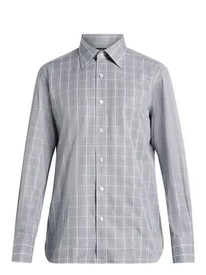TOM FORD Check-print Cotton Shirt