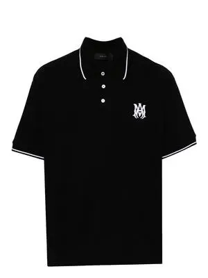 Amiri Ma Core Logo Polo Shirt - Black