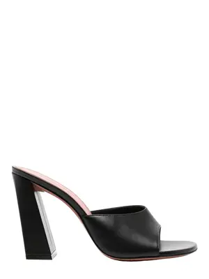 AMINA MUADDI Amina Muaddi Brigitte 95mm Leather Mules