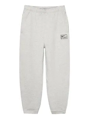 StÜssy X Nike Fleece Pant - Grey Heather