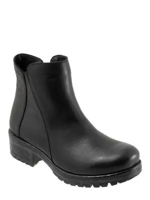 BUENO Fae Leather Bootie - Black