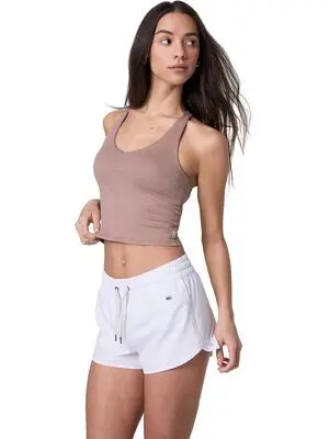 Vuori Vuori Halo Performance Crop Top 2.0 Zion Rose Heather