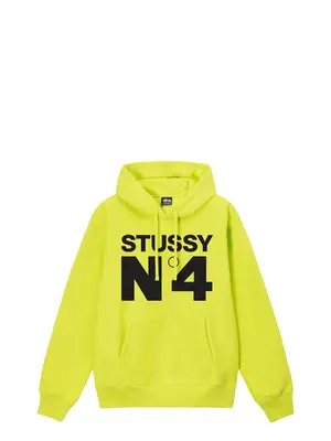 StÜssy No.4 Hooded Sweatshirt - Green
