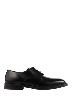 Sandro Patent Leather Loafers - Black