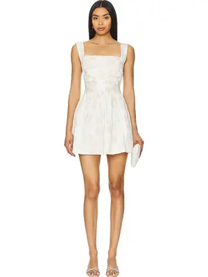 Free People Meet Me In Maui Dress - Ivory Combo