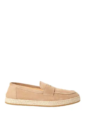Brunello Cucinelli Suede Espadrilles - Neutrals