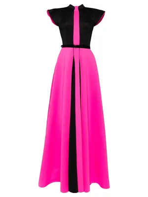 SAIID KOBEISY Neoprene Gown - Black