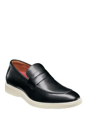 STACY ADAMS Spencer Penny Loafer - Black