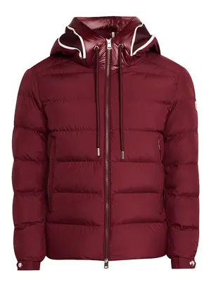 Moncler Cardere Puffer Jacket - Medium Red